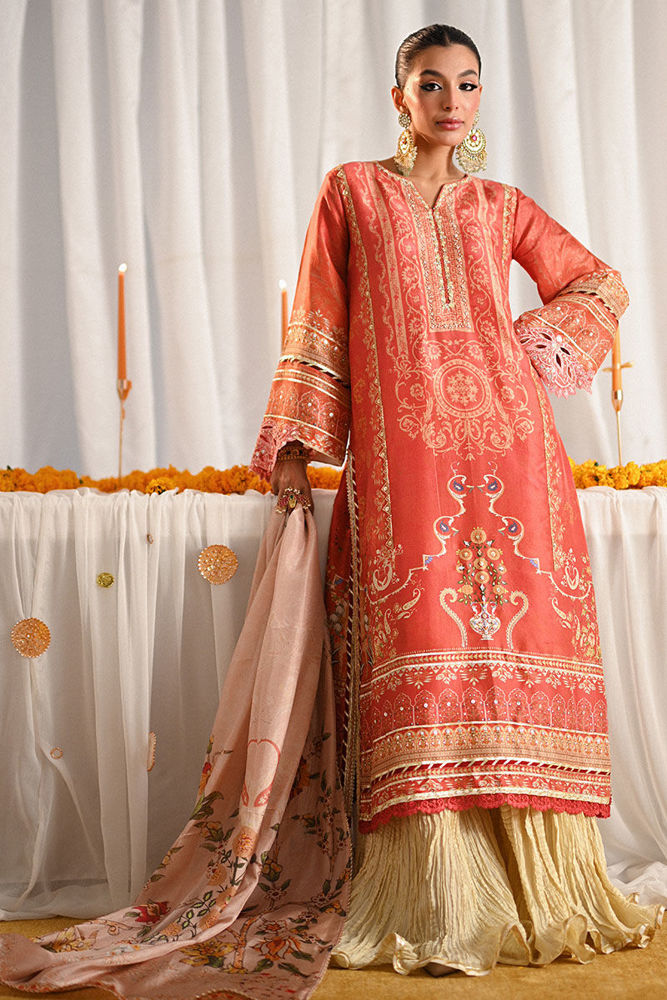 Ansab Jahangir Studio - Minsa Shirt and Dupatta